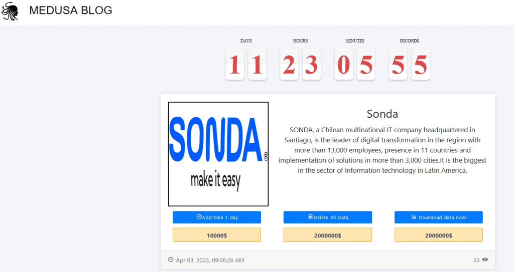 EMPRESA CHILENA DE SERVICIOS DE iT: SONDA, PUBLICADA EN EL FORO DE ...