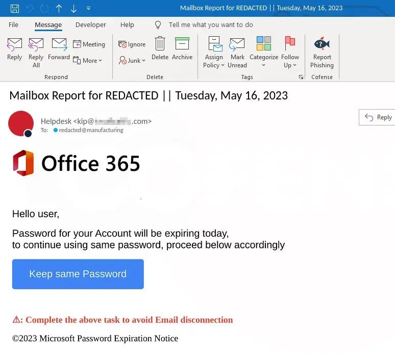 Campaña de phishing hiperactiva a través de SuperMailer - Devel Group