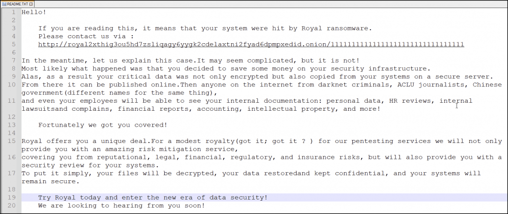 Royal: Ransomware se expande a objetivos Linux y VMware ESXi - Devel Group